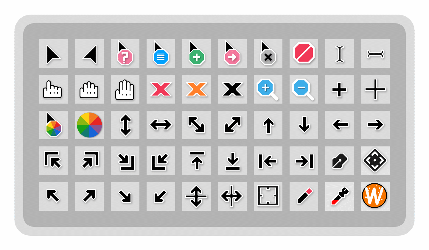 Umbrella Cursor - KDE Store