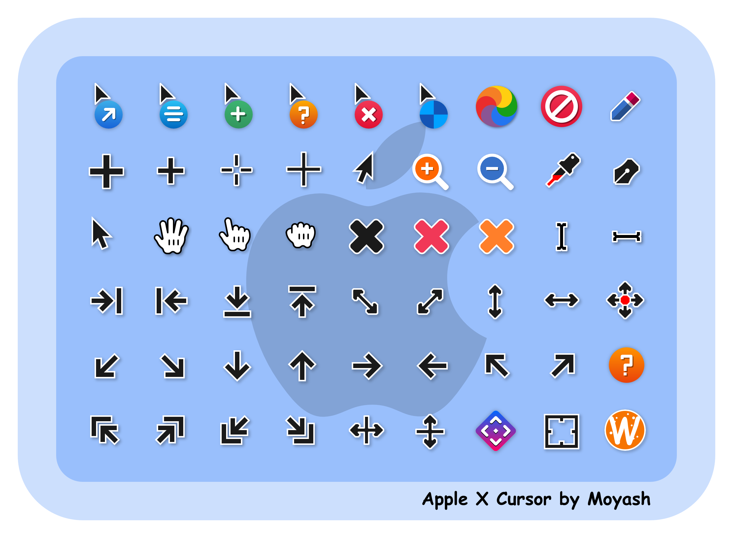 Apple X Cursor - KDE Store