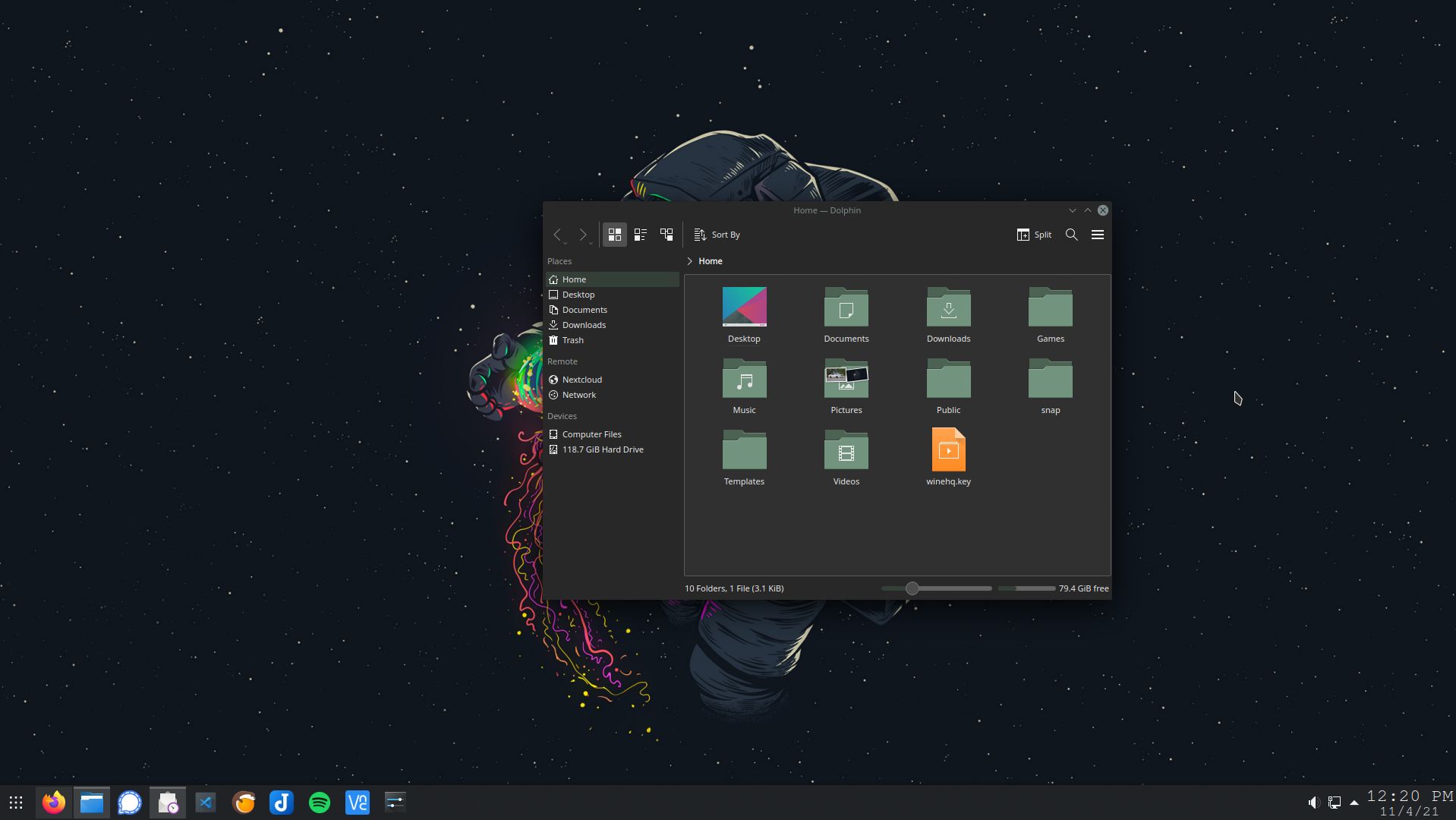 Breeze Dark Green - KDE Store