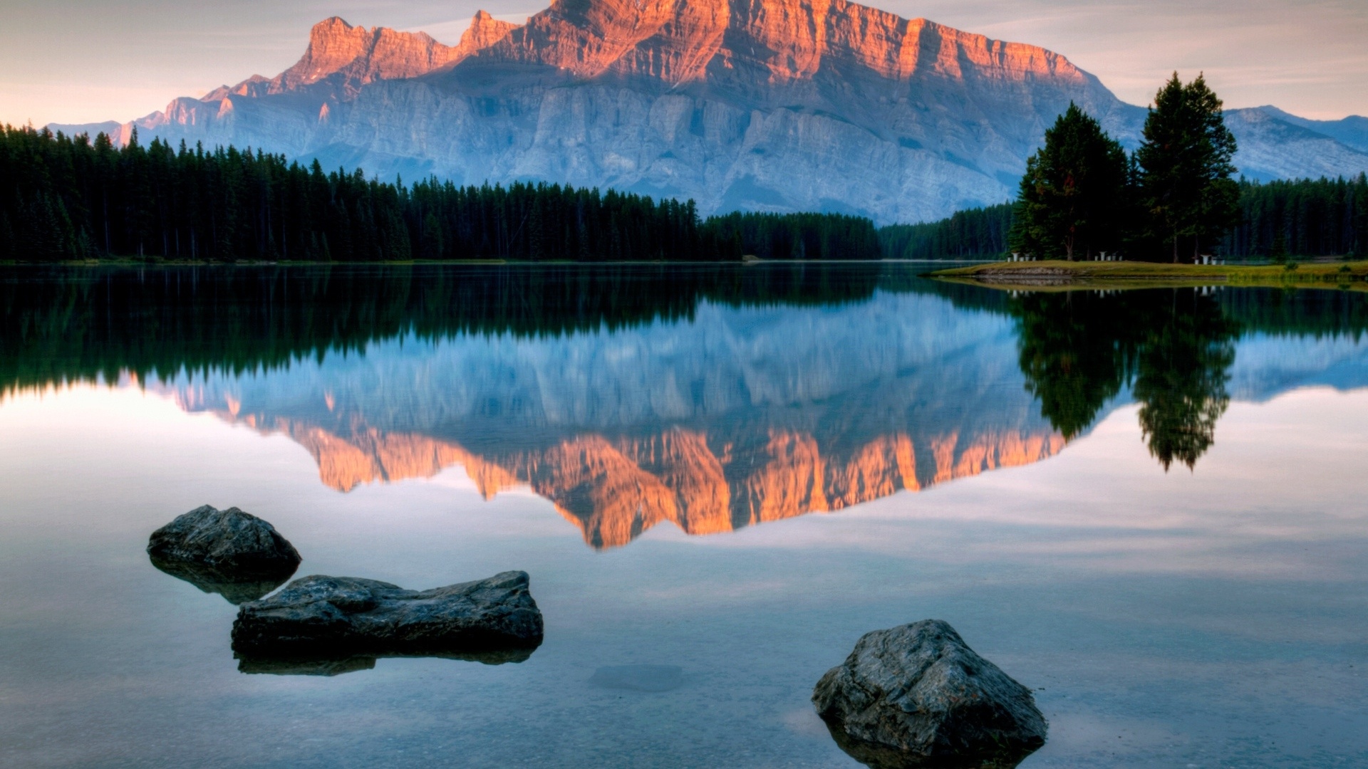 Nature Reflection Mountain HD WALLPAPER - KDE Store