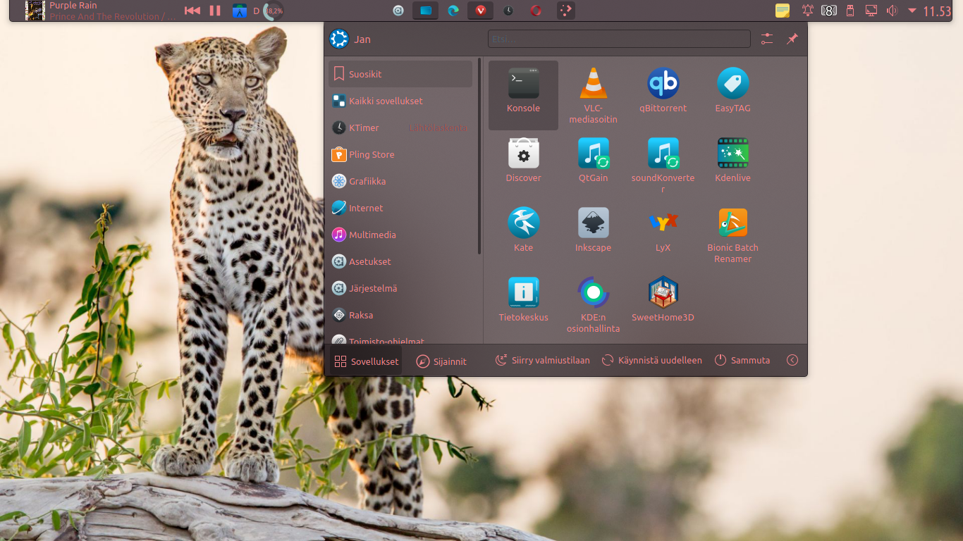 Purple Rain - KDE Store