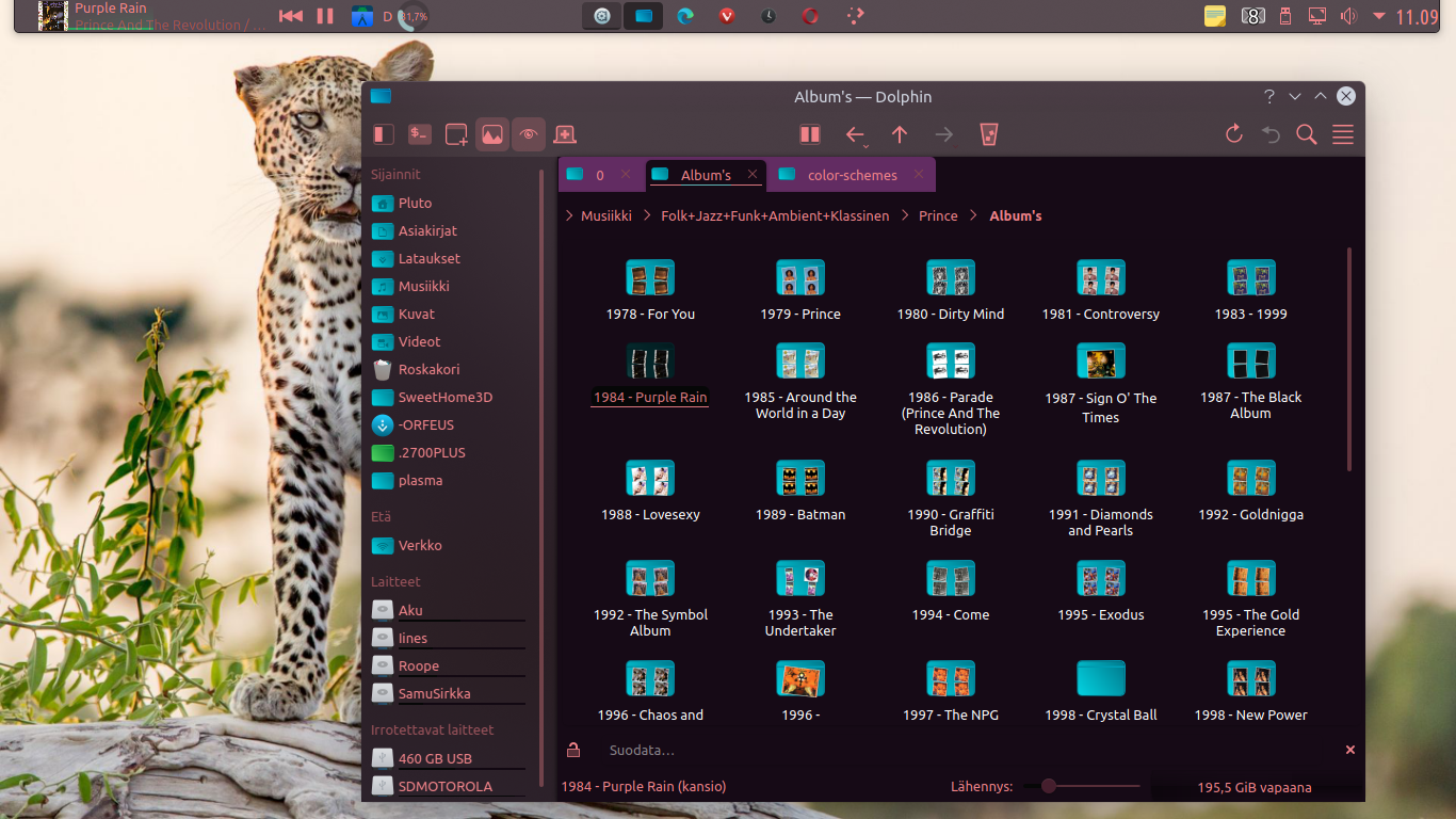 Purple Rain - KDE Store