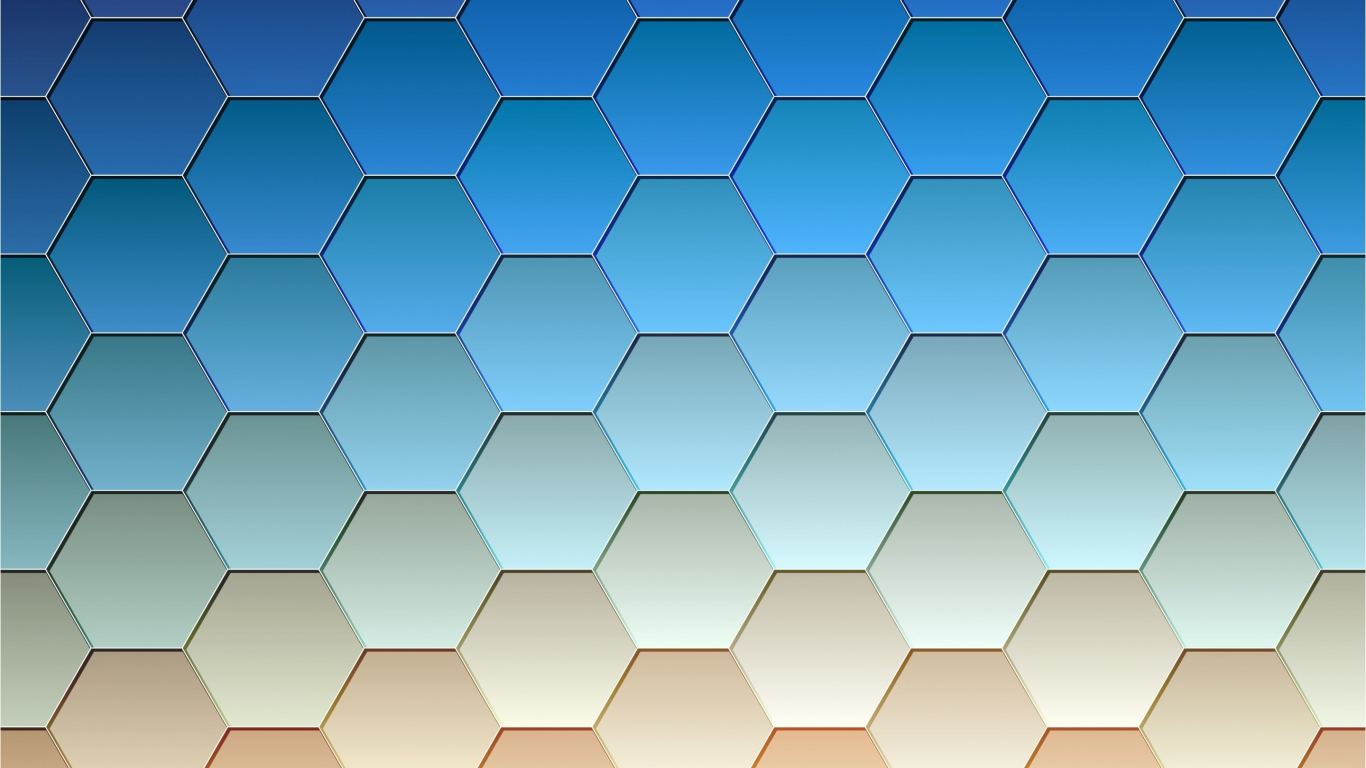 Hexagonal grid gradient abstract wallpaper background - KDE Store