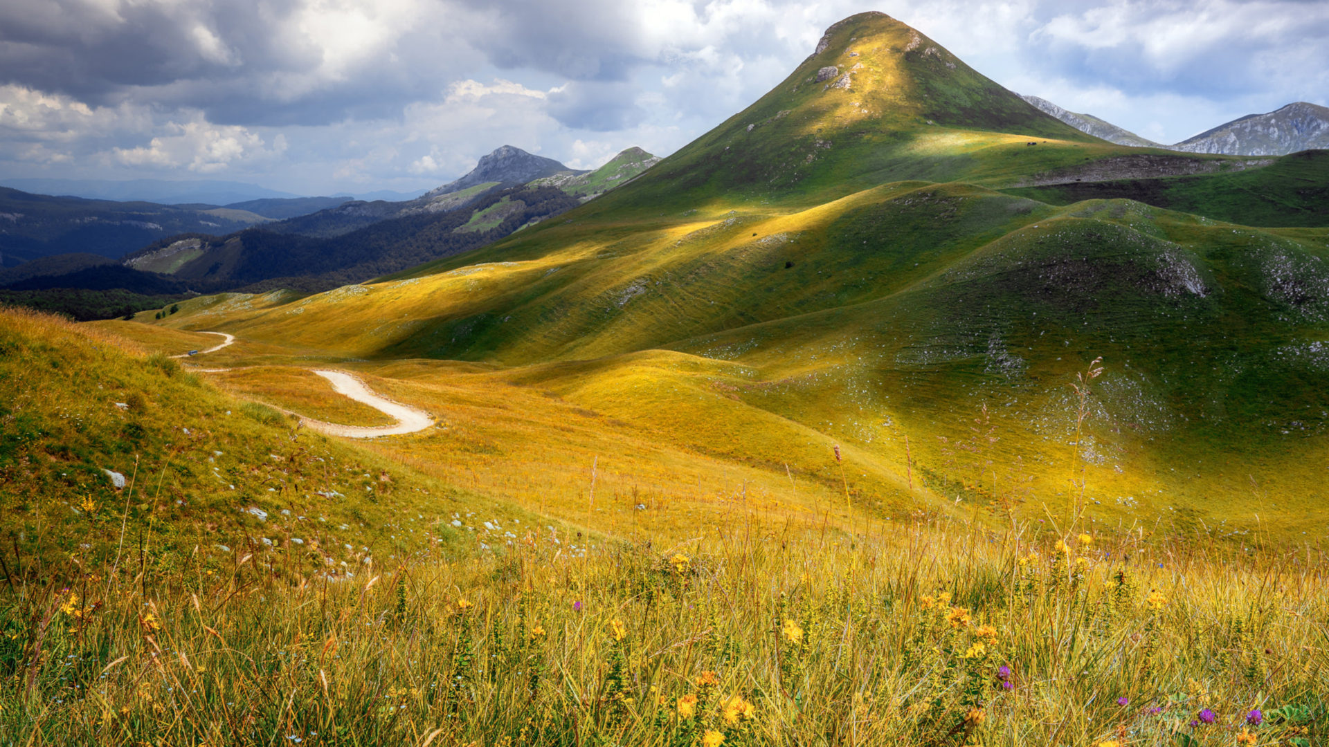 Zelengora Mountain Range In The Sutjeska National Park - KDE Store