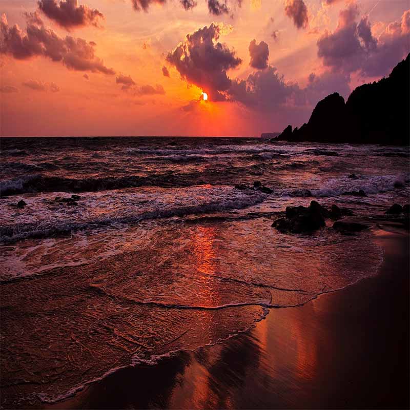 Sunset beach - KDE Store