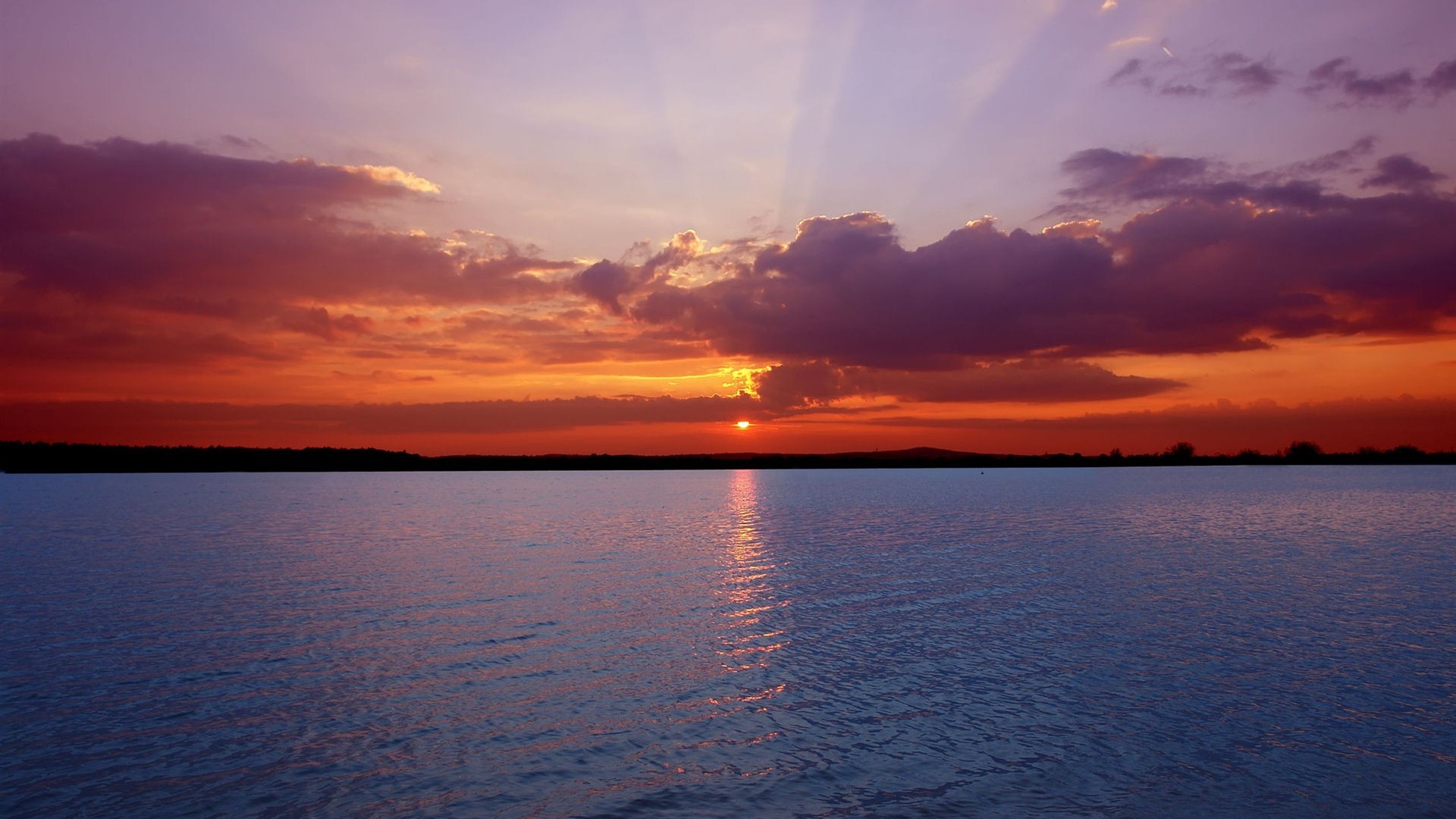 Early Morning Sunrise Wallpaper