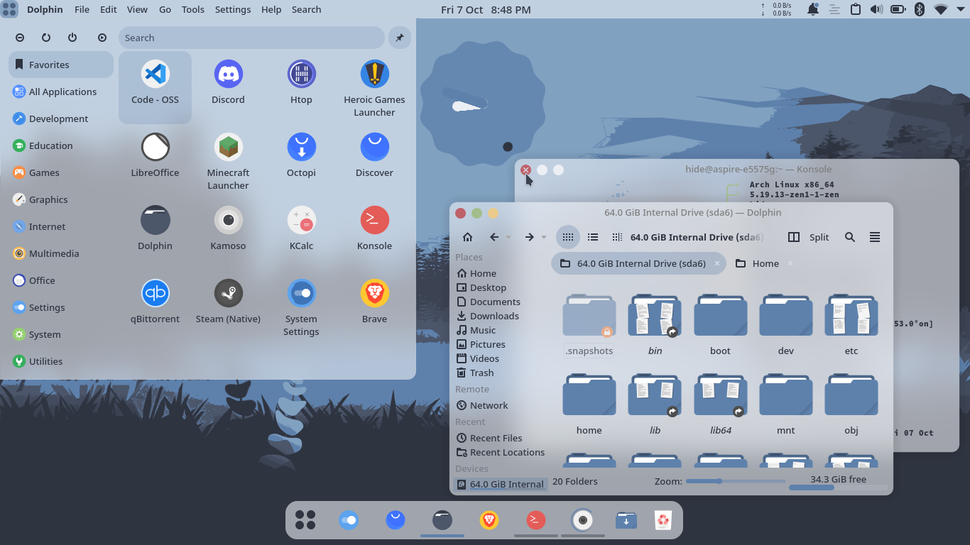 Utterly Nord Light - KDE Store