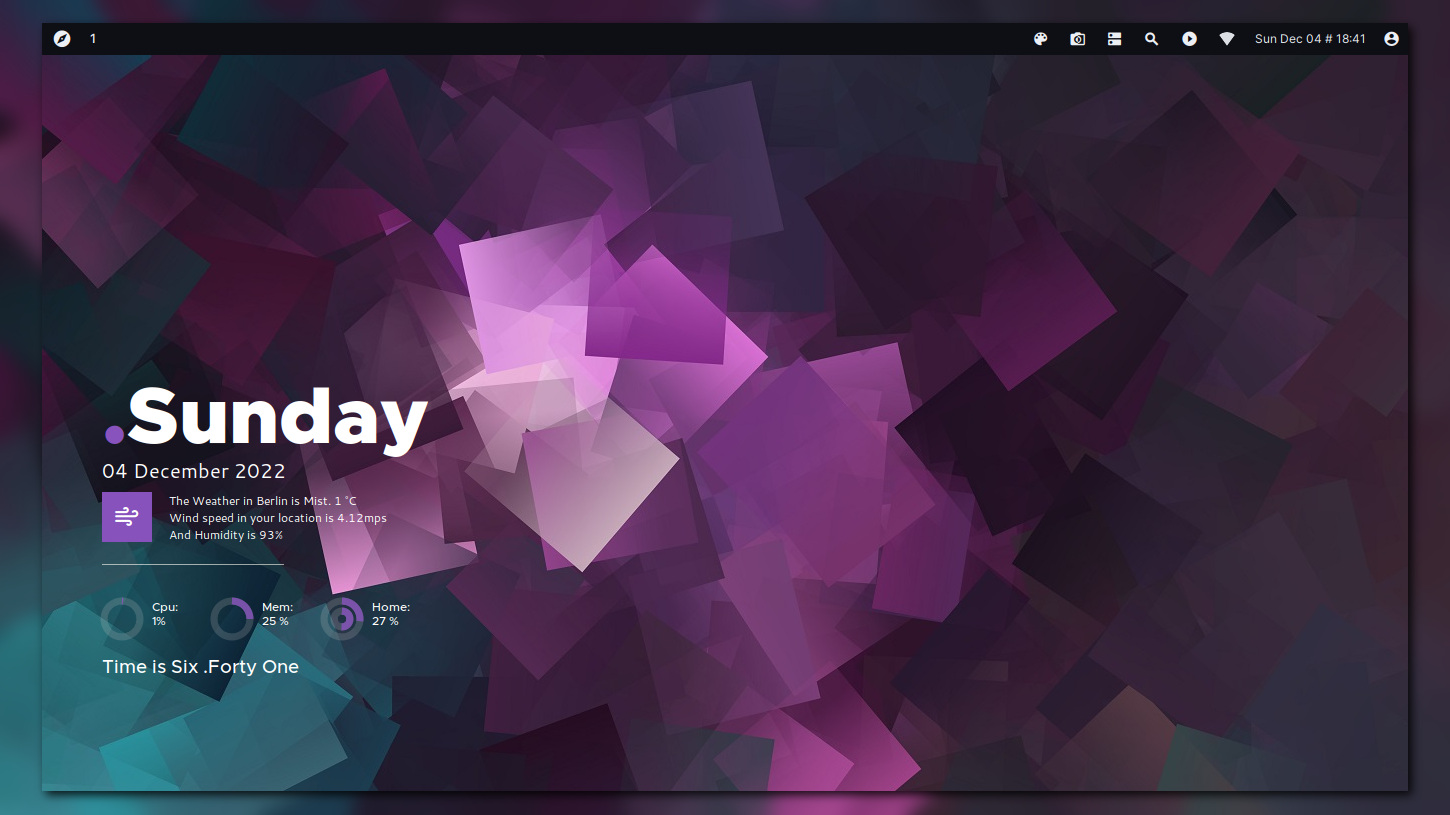 Antares - Conky theme - KDE Store