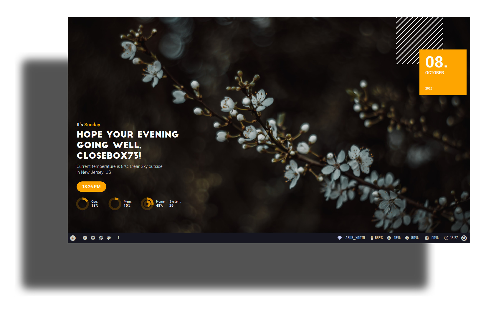 Auva - Conky theme - KDE Store