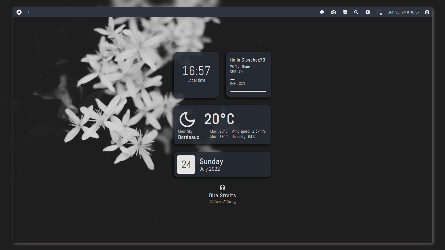 Shelyak - Conky theme - KDE Store