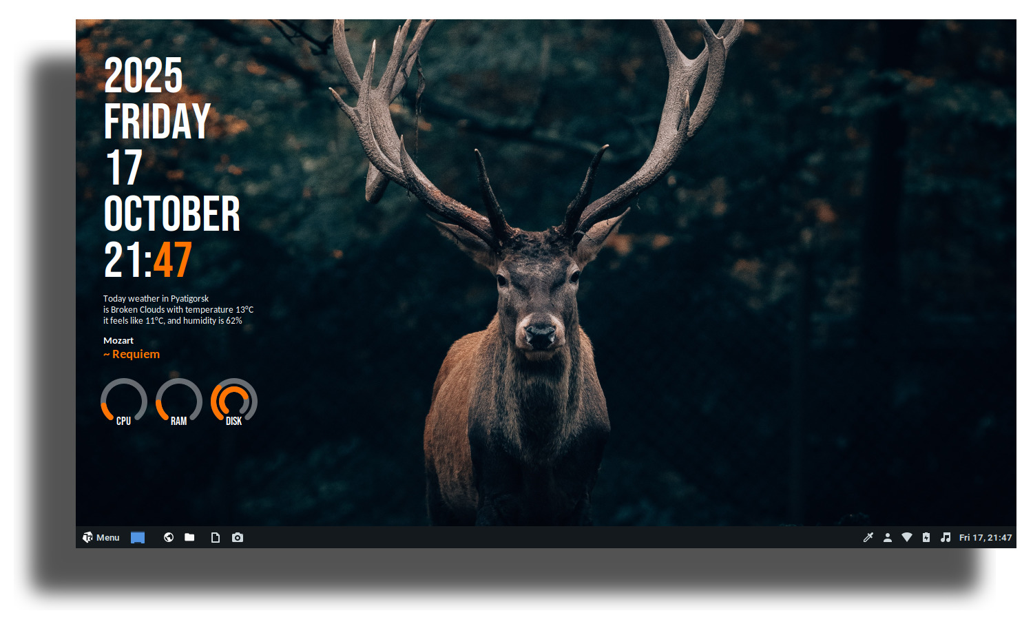 Sargas - Conky theme - KDE Store
