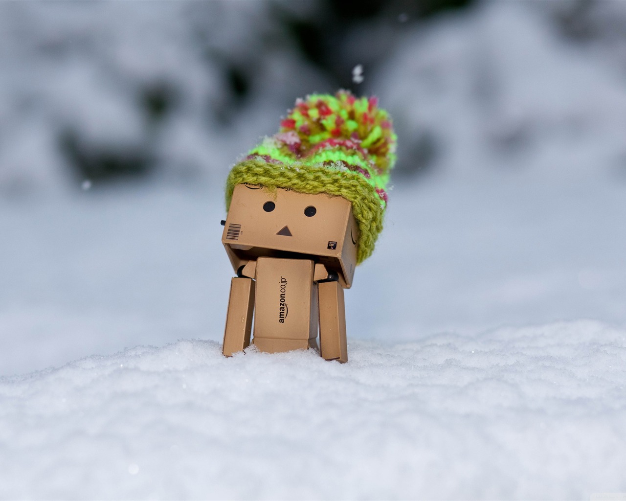 Danbo Wallpaper Winter