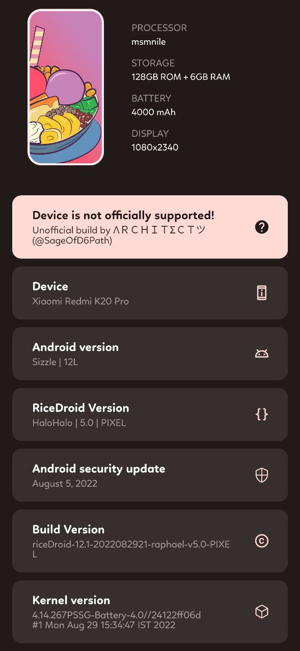 riceDroid - Raphael - Unofficial - addons.videolan.org