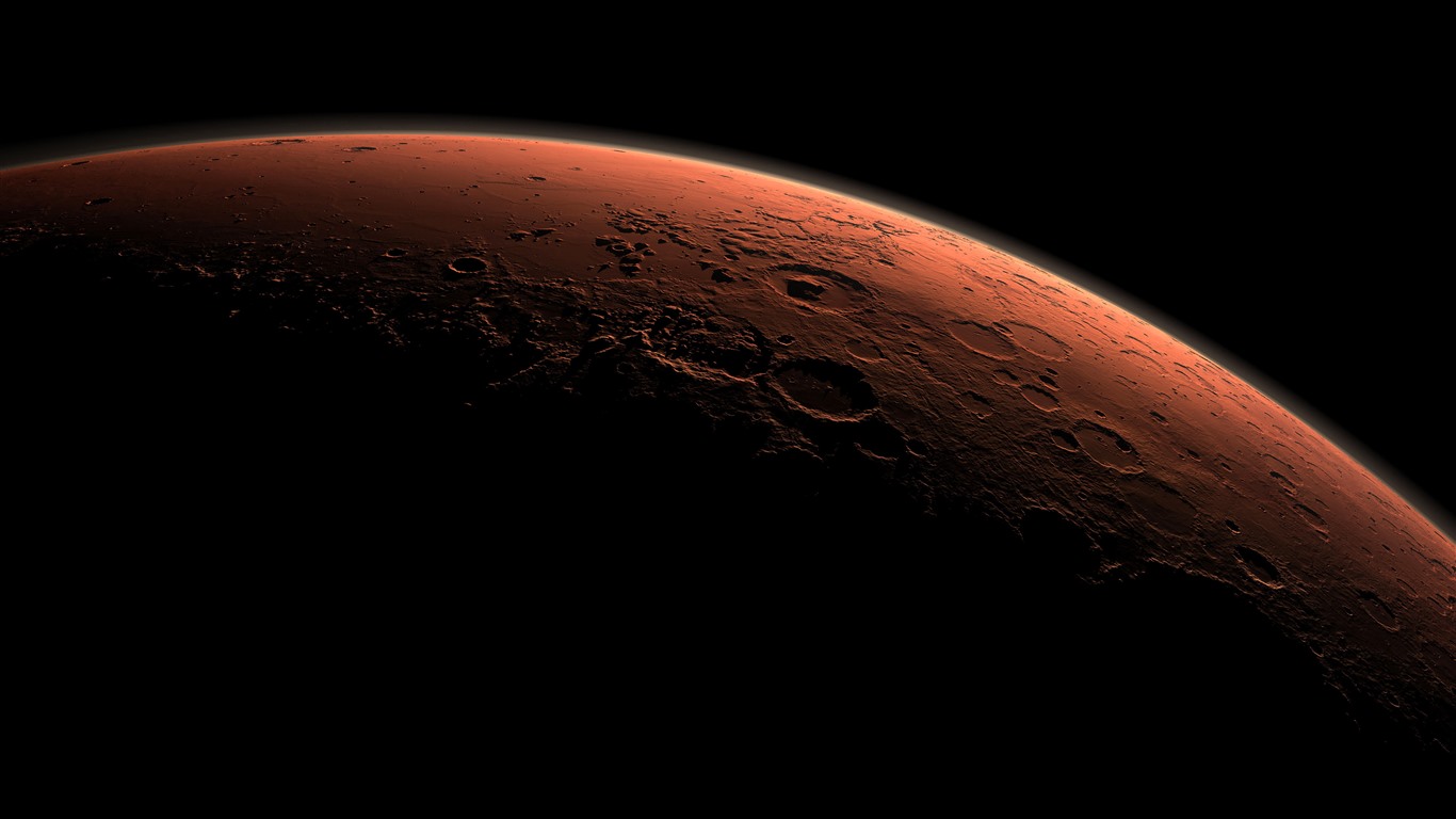 Red Planet Mars Universe Explore Bing 5K - KDE Store