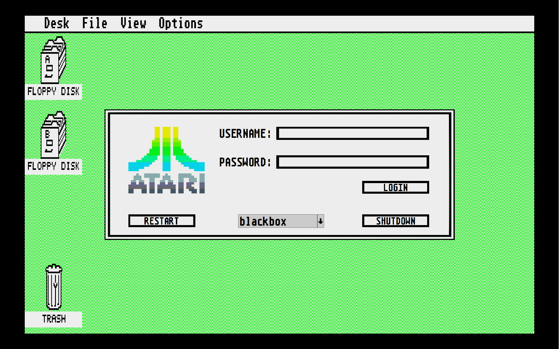 Atari ST Animated Rainbow Logo - KDE Store