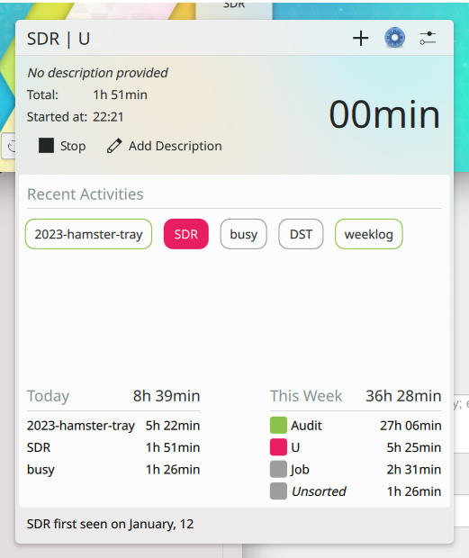 Hamster Time Tracker Plasmoid for KDE - KDE Store