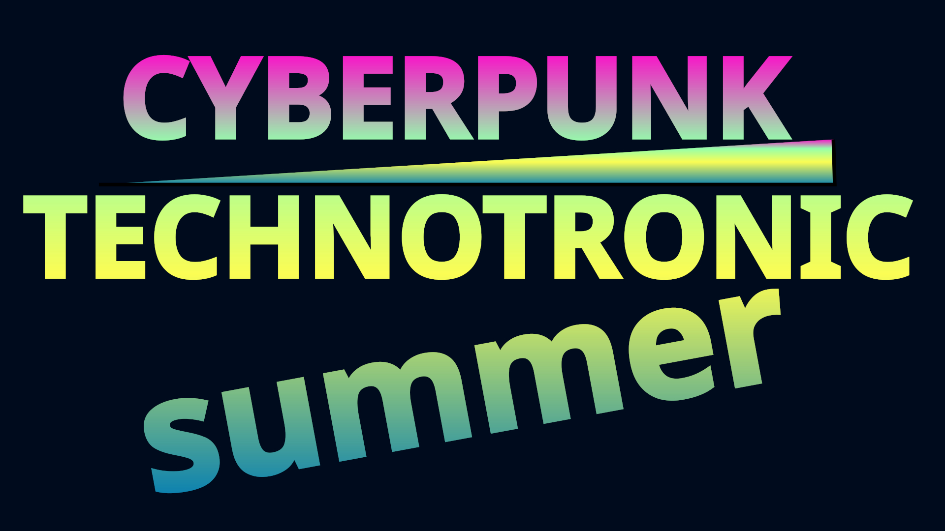 cyberpunk technotronic summer icon theme - KDE Store