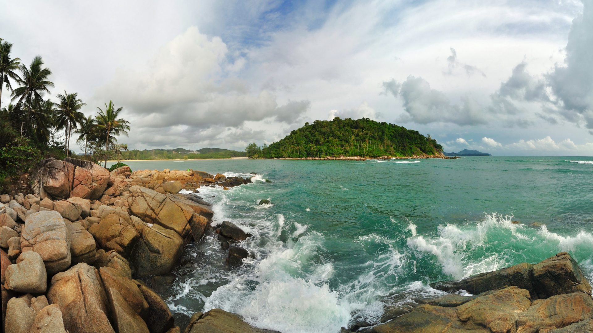 Layan Beach And Koh Kata kata Island Panorama Phuket - KDE Store