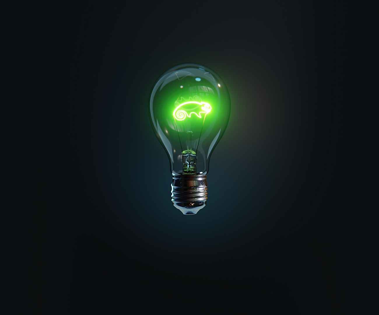 openSUSE Lightbulb 3D - KDE Store