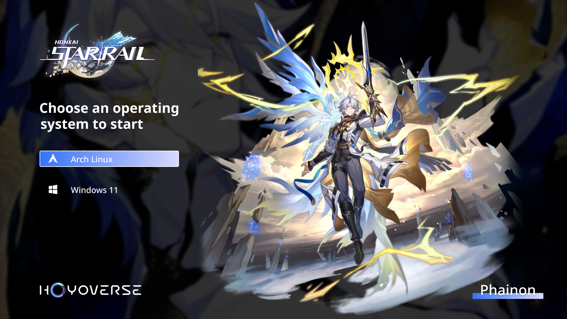 Star Rail Grub Themes - KDE Store