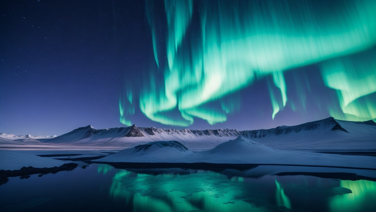 Iceland aurora borealis - KDE Store