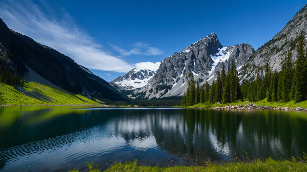 mountain lake - KDE Store