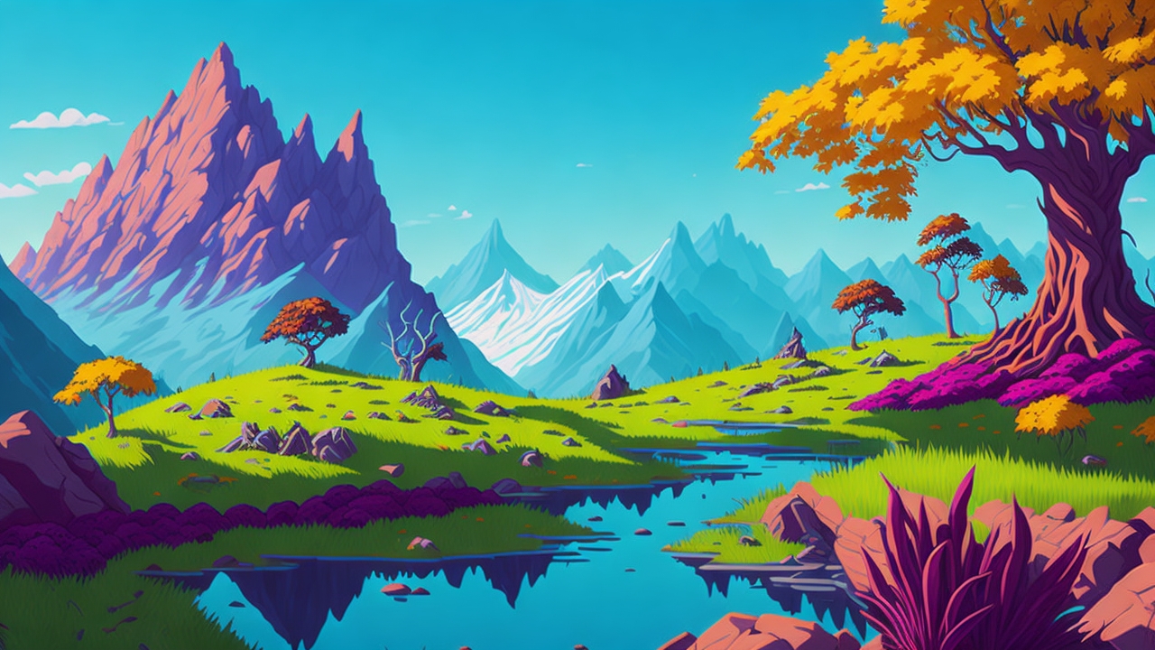 Fantasy nature wallpaper - KDE Store