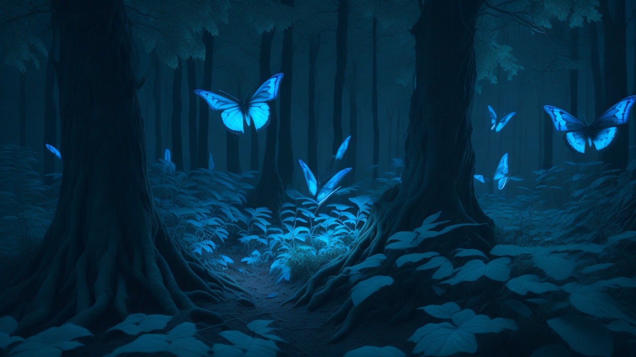 Fantasy forest wallpaper - KDE Store