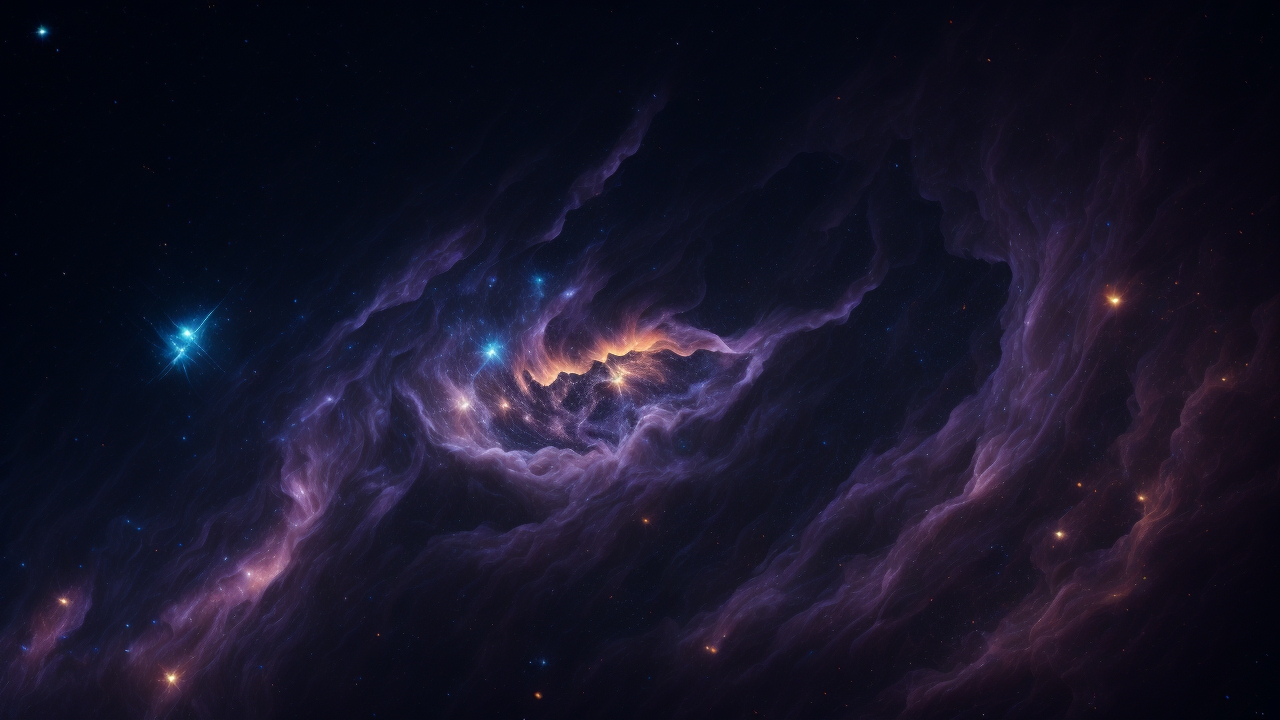 Space galaxy sky wallpaper - KDE Store