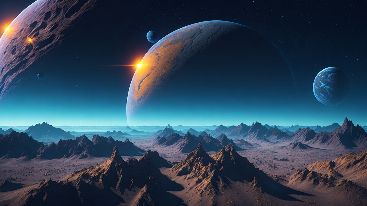 Space sky background - KDE Store