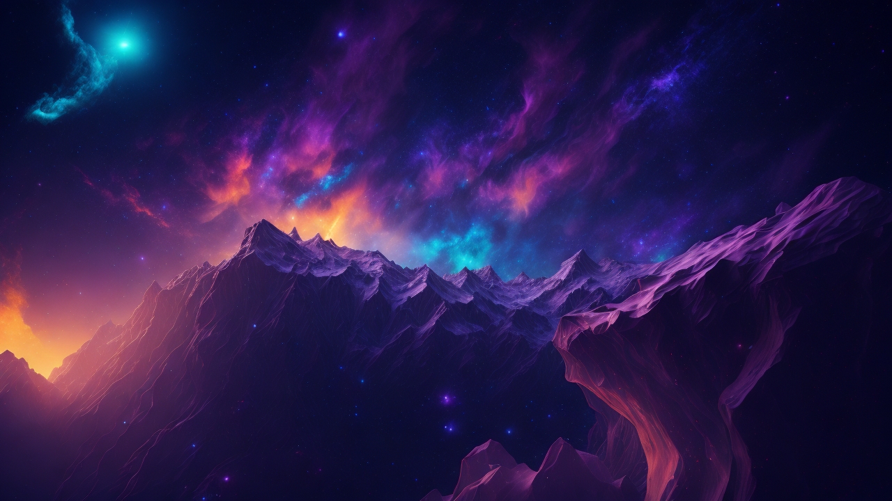 Beautiful galaxy wallpaper - KDE Store