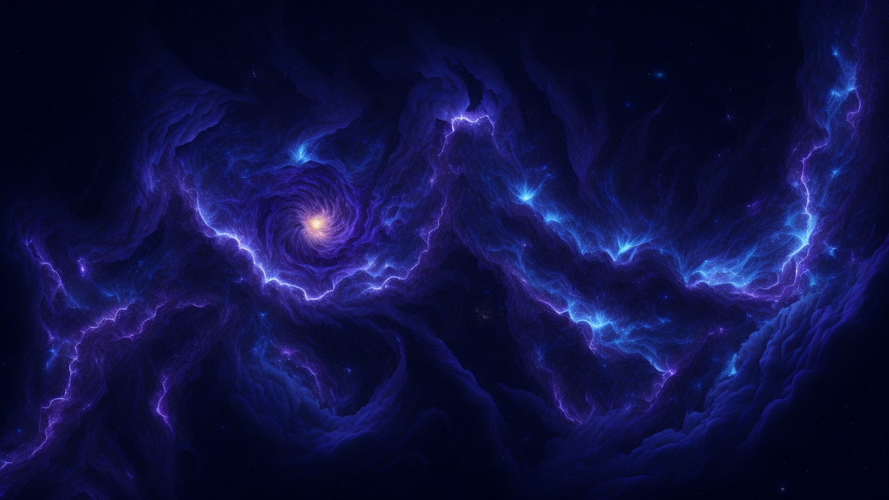 Abstract star space wallpaper - KDE Store