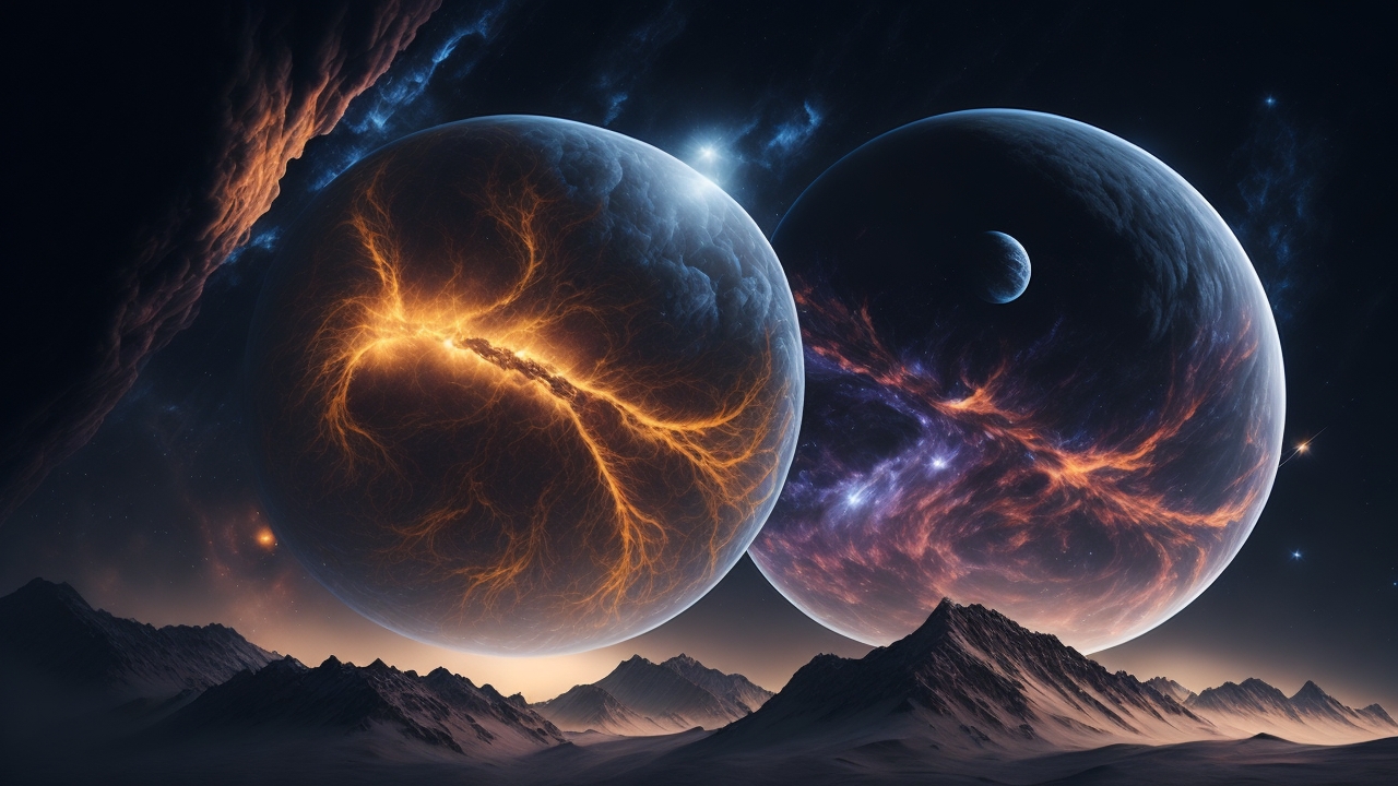 Fantasy world wallpaper - KDE Store