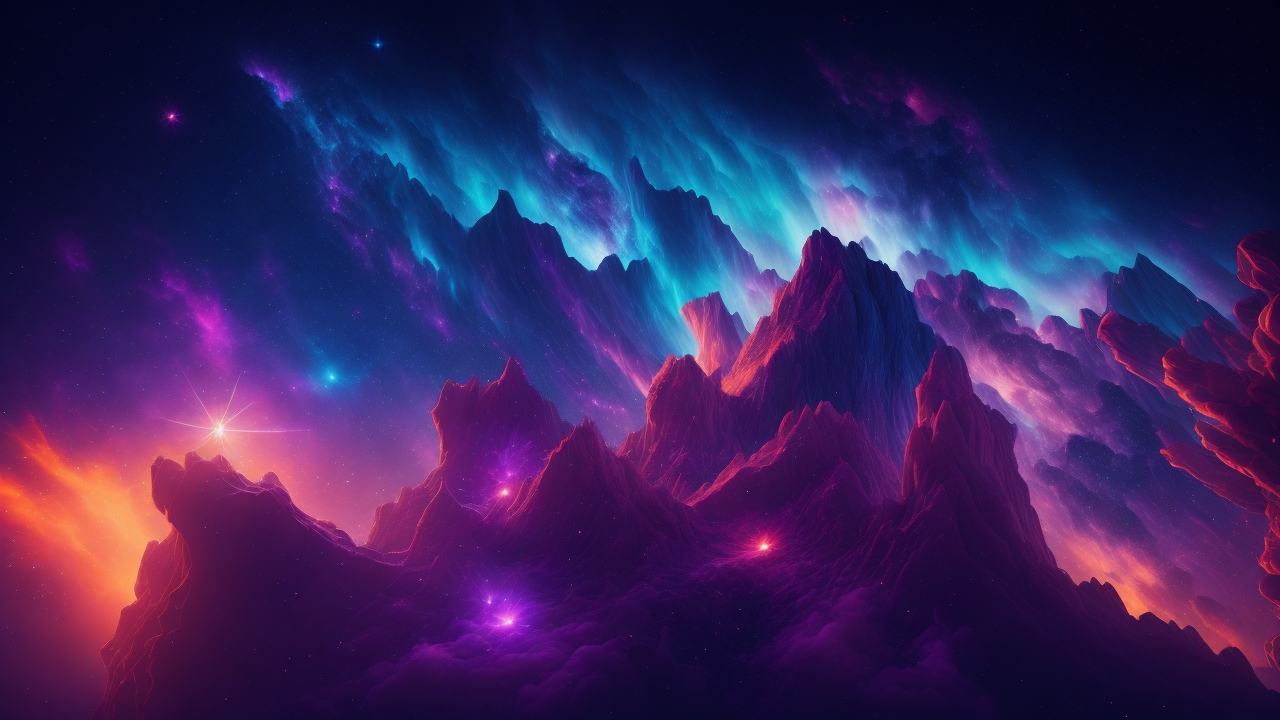 Galaxy sky wallpaper - KDE Store