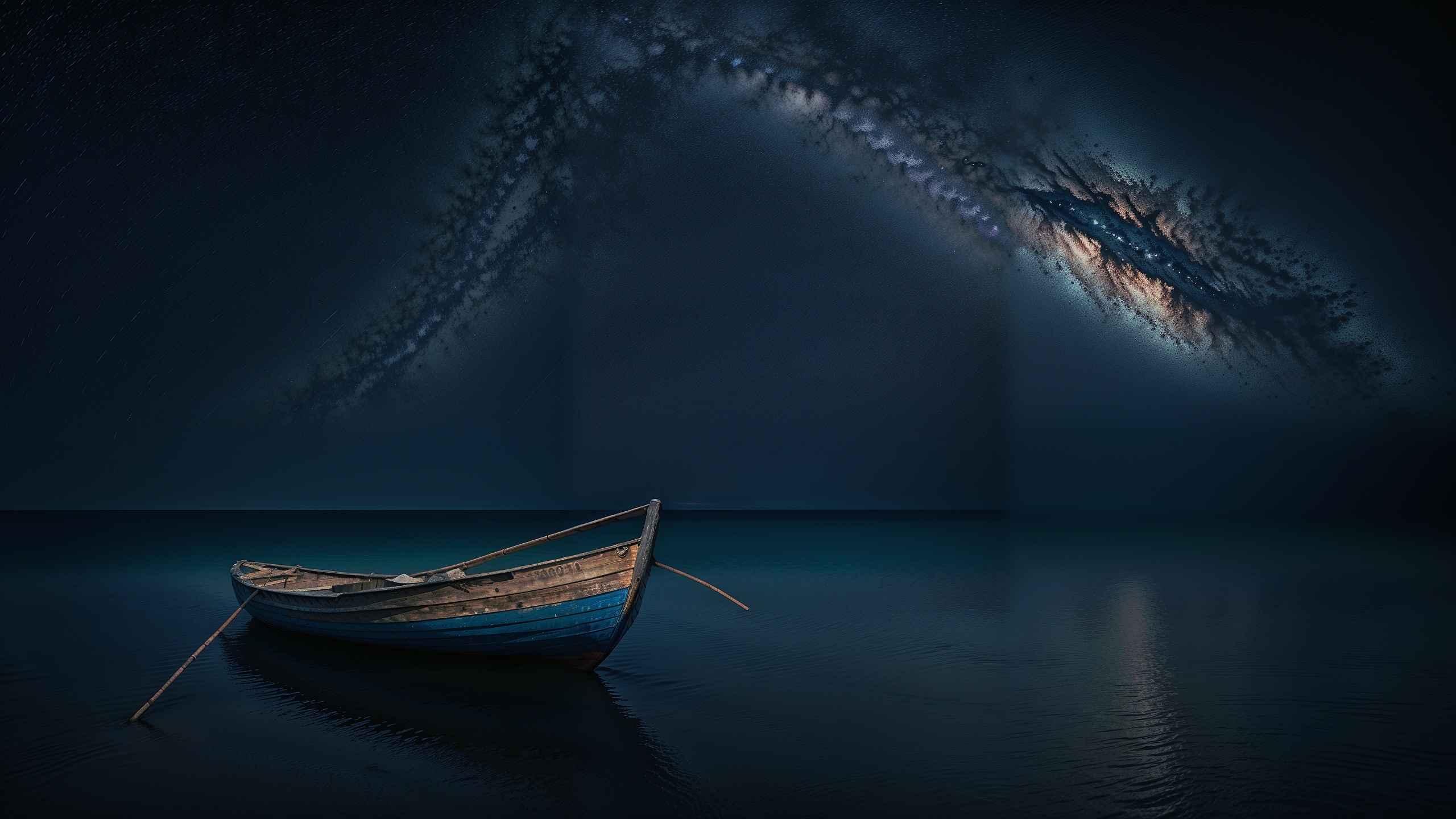 Dark boat wallpaper - KDE Store