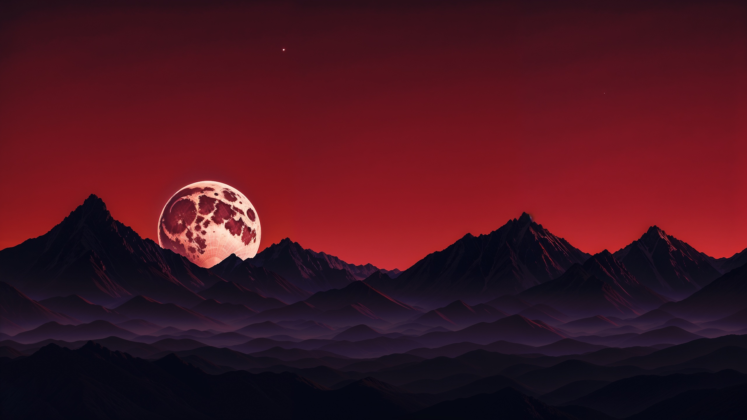 Beautiful moon night wallpaper - KDE Store