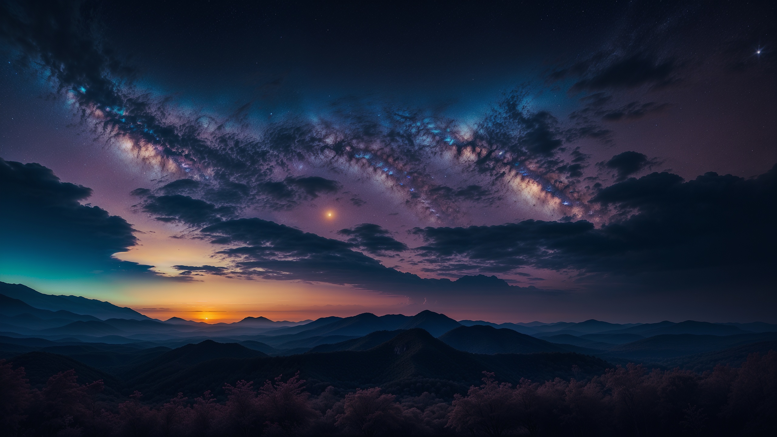 Galaxy sky wallpaper - KDE Store