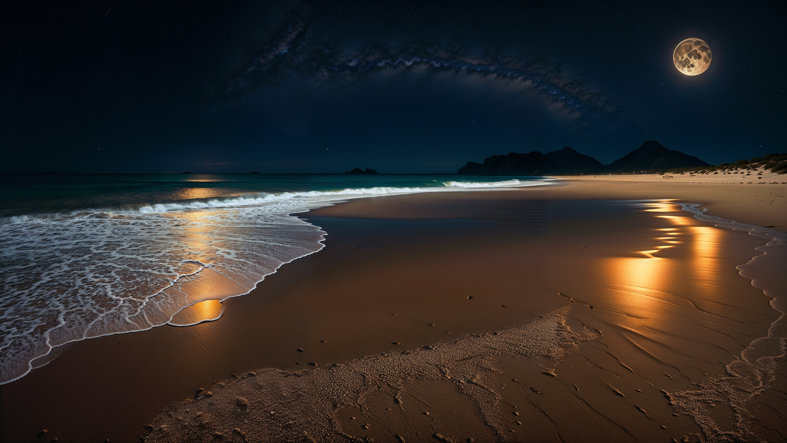 Moon night wallpaper - KDE Store