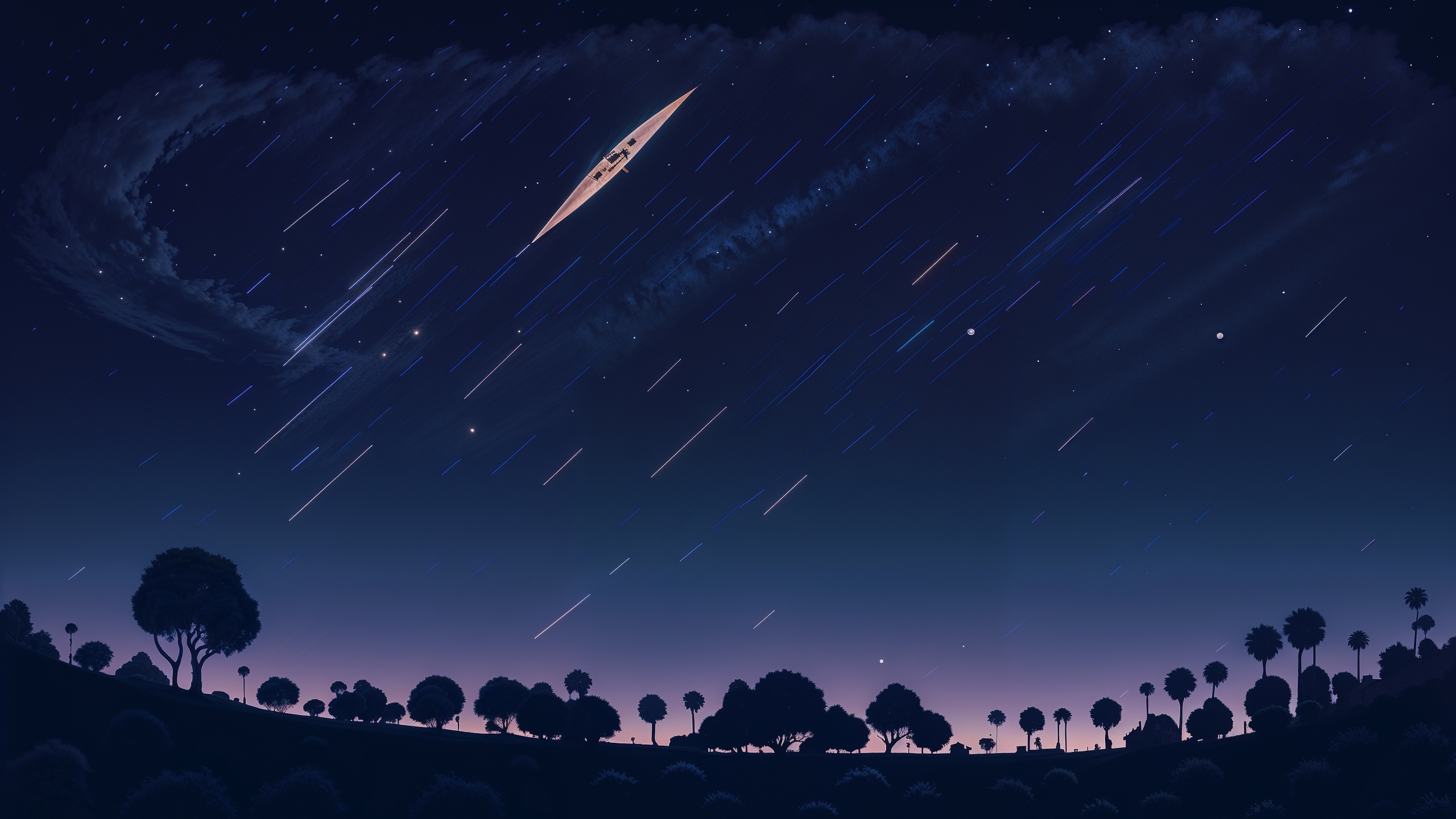 Fantasy mountain wallpaper - KDE Store