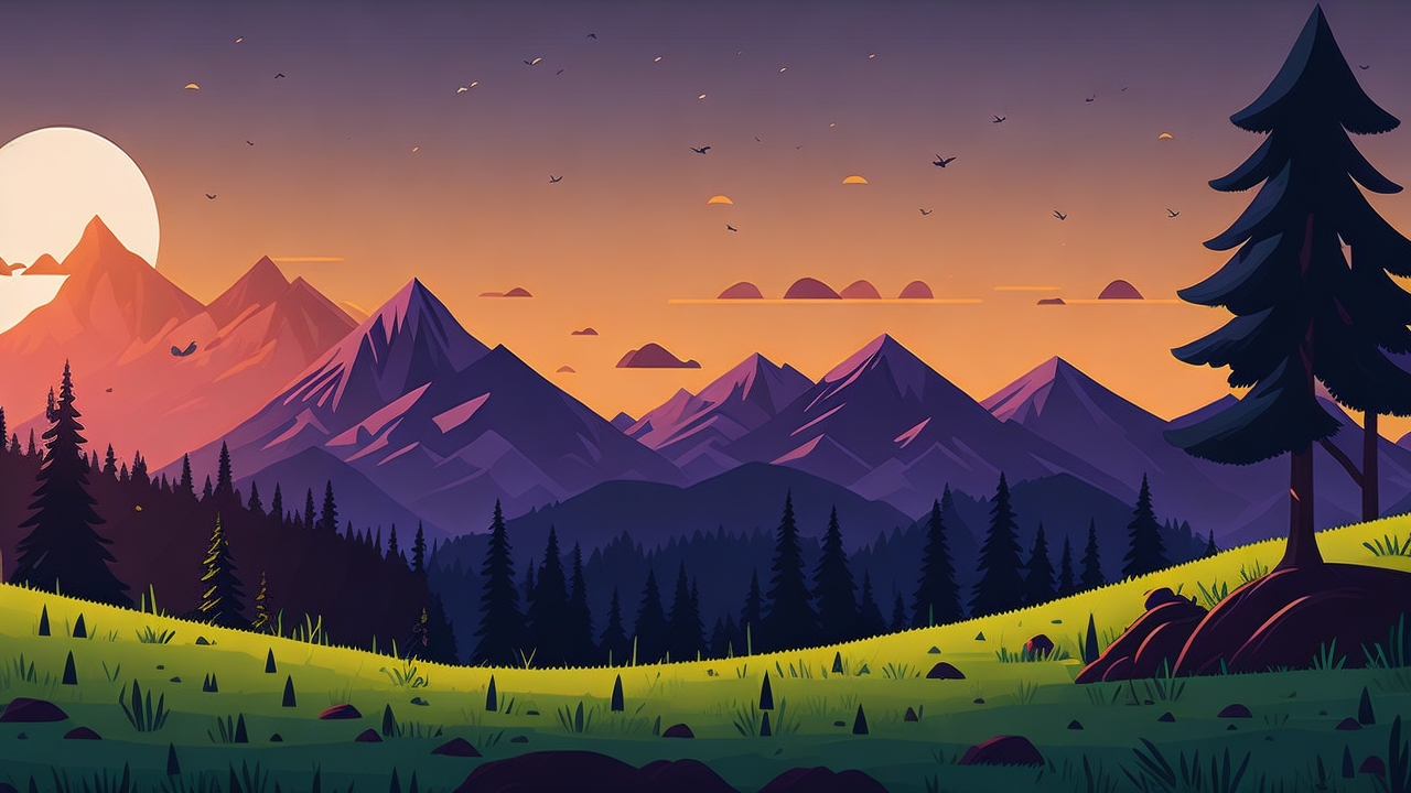 Digital art wallpaper - KDE Store