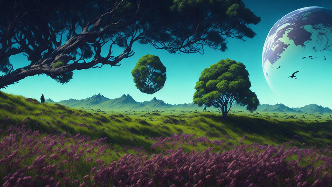 Fantasy nature wallpaper - KDE Store