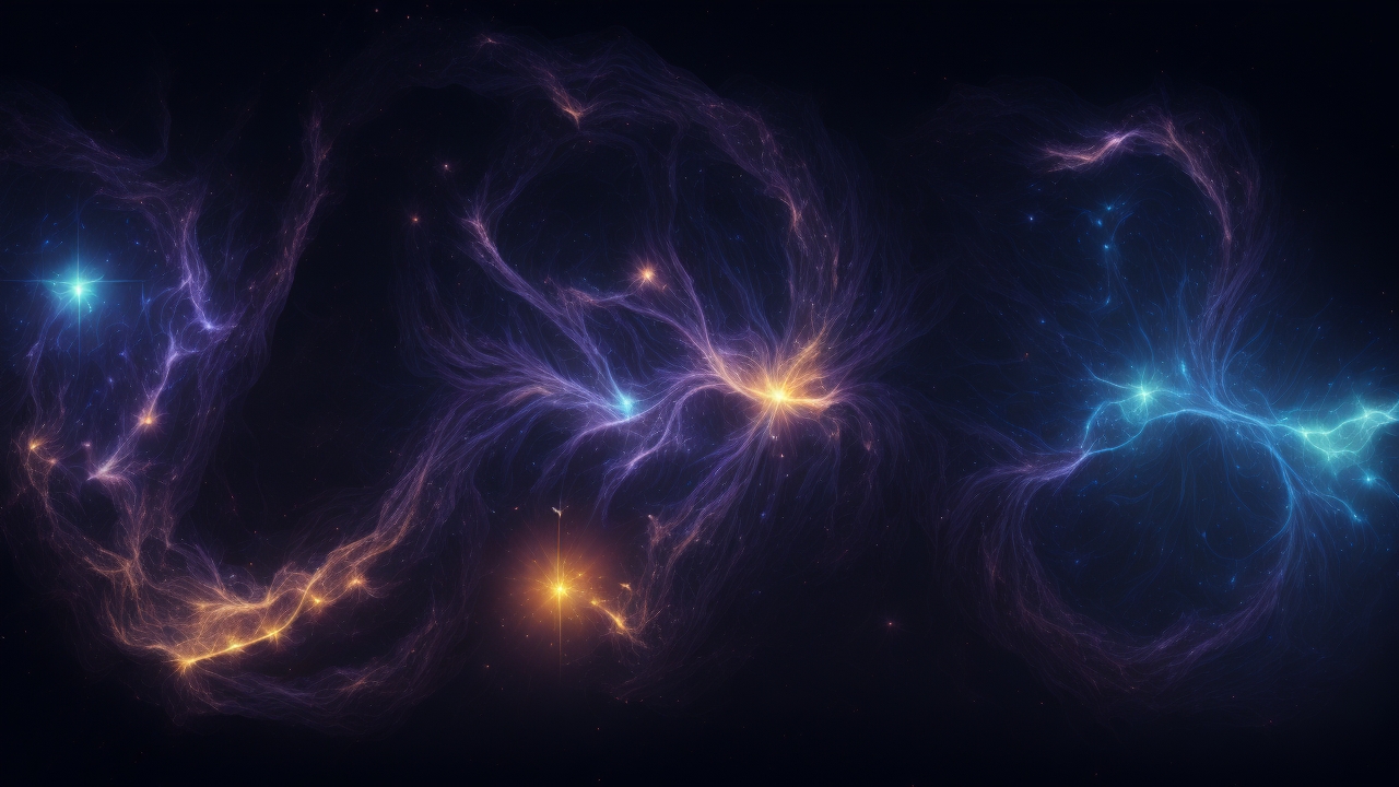 Abstract space light wallpaper - KDE Store