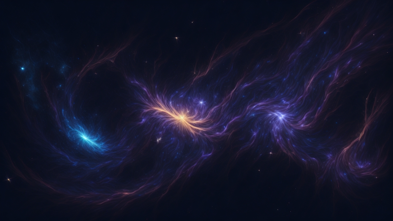 Abstract space light wallpaper - KDE Store