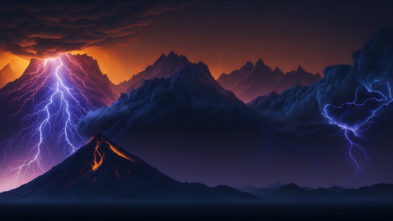 Lightning sky wallpaper - KDE Store