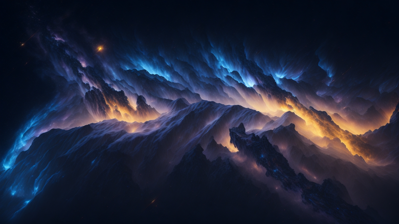 Galaxy sky wallpaper - KDE Store