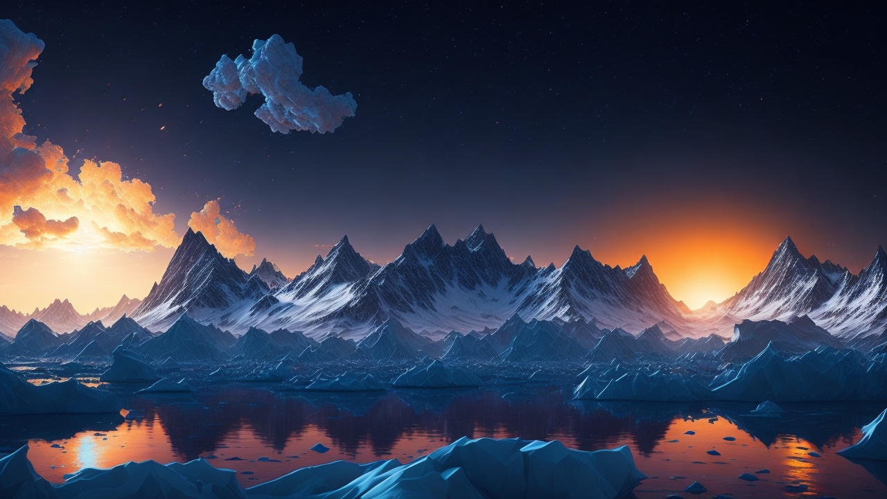 Beautiful mountain wallpaper - KDE Store