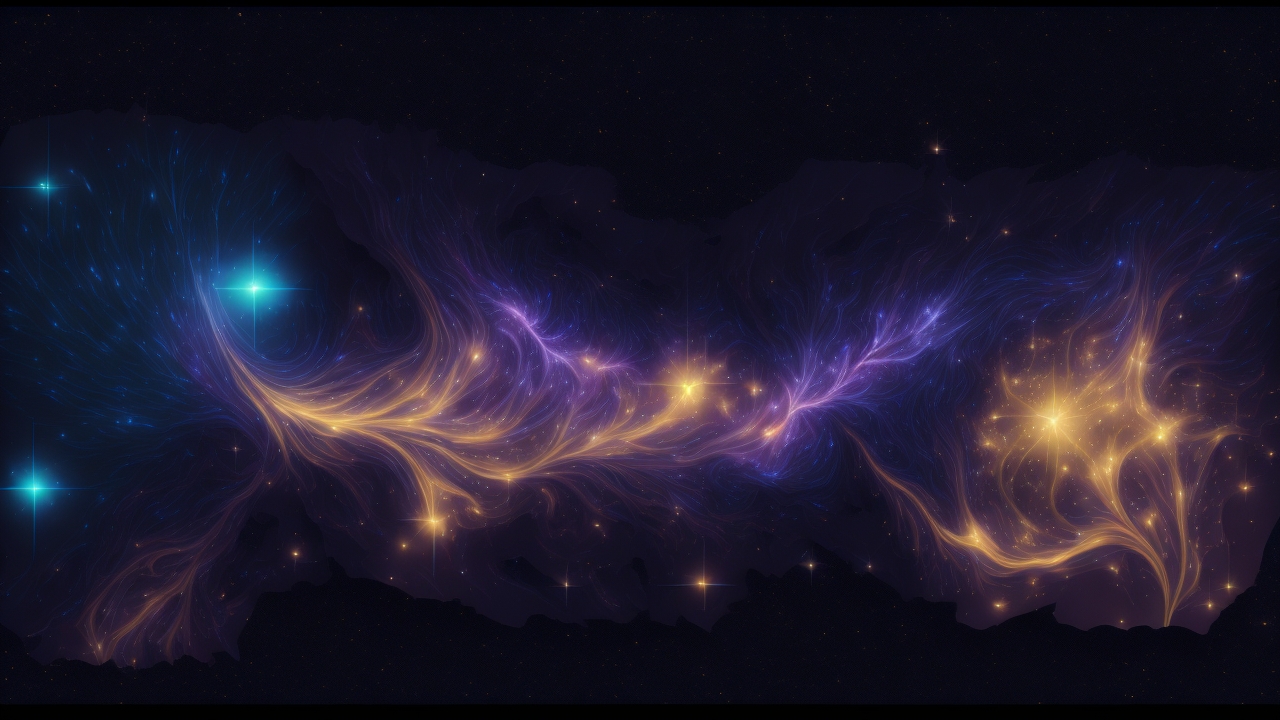 Abstract space light wallpaper - KDE Store