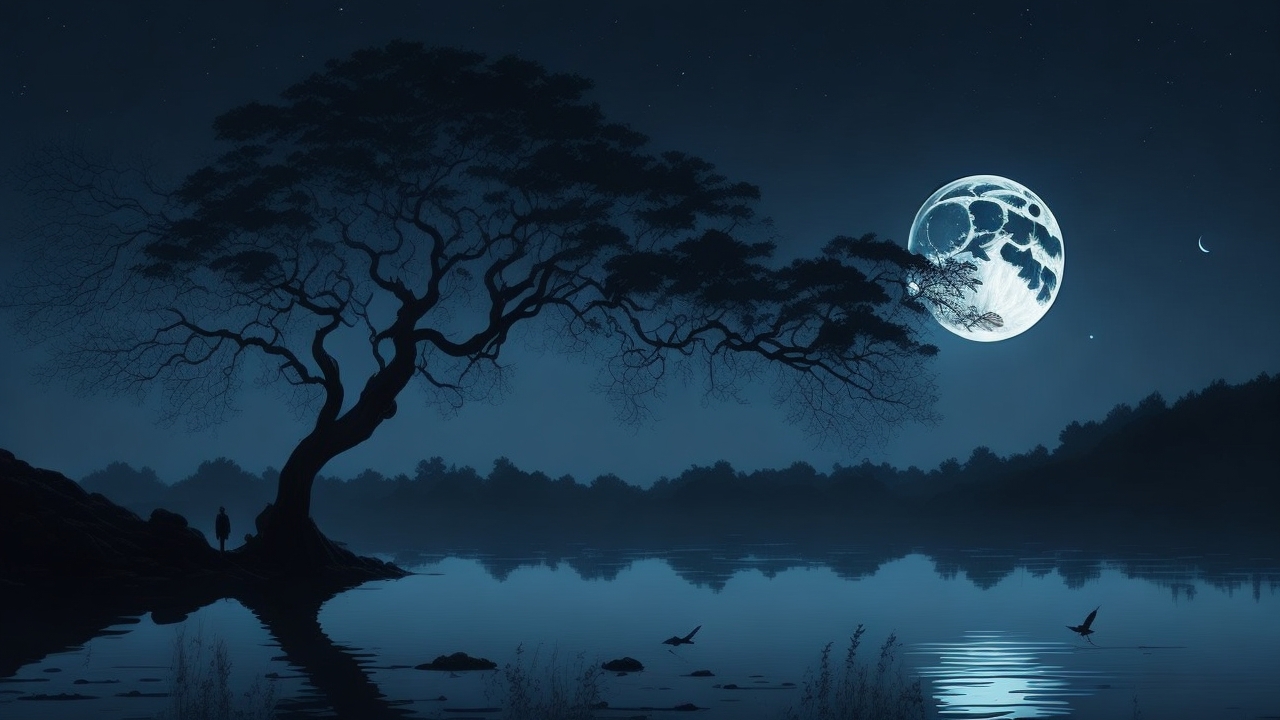 Moon night wallpaper - KDE Store