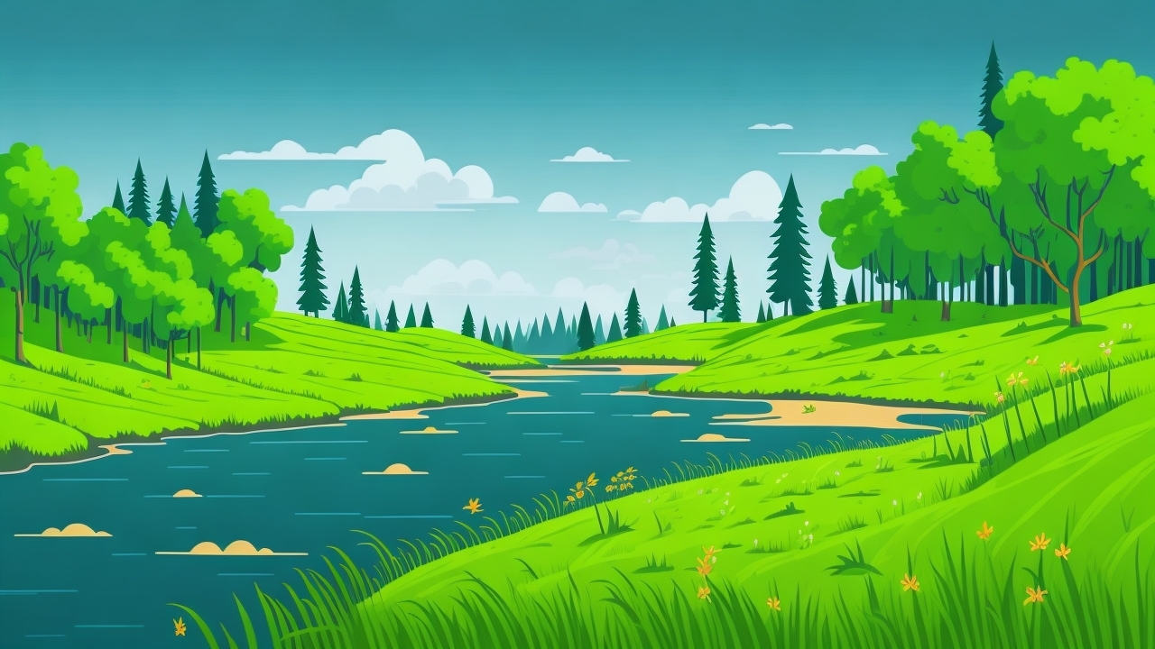 Beautiful Summer Landscape - KDE Store