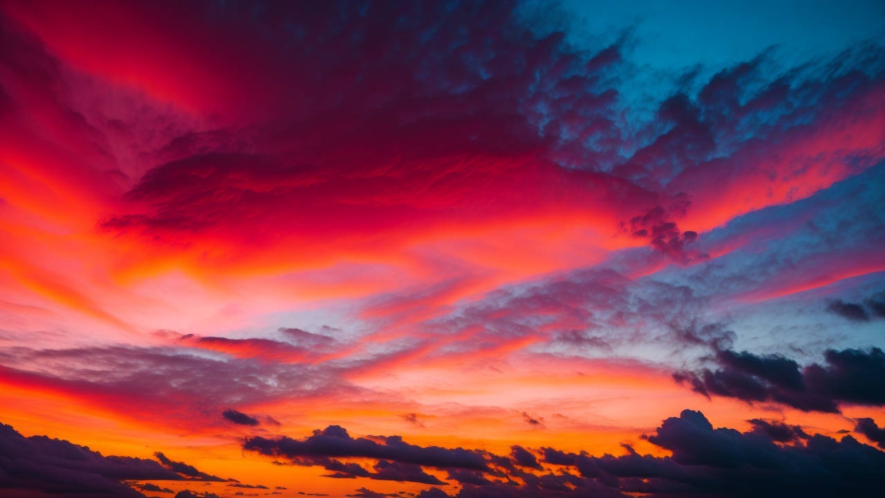 Evening sky wallpaper - KDE Store